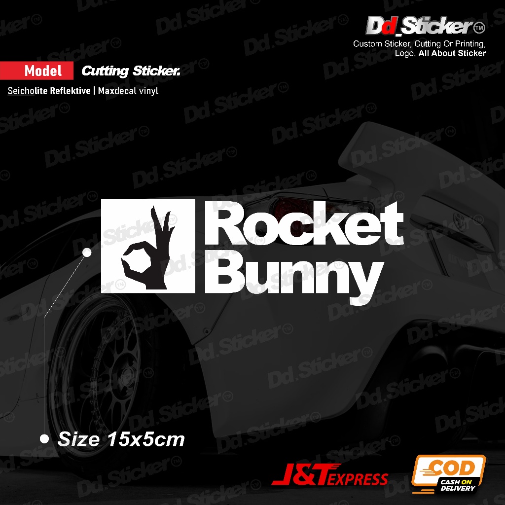 Rocket Bunny Sticker | Cutting stickers | Shopee Philippines