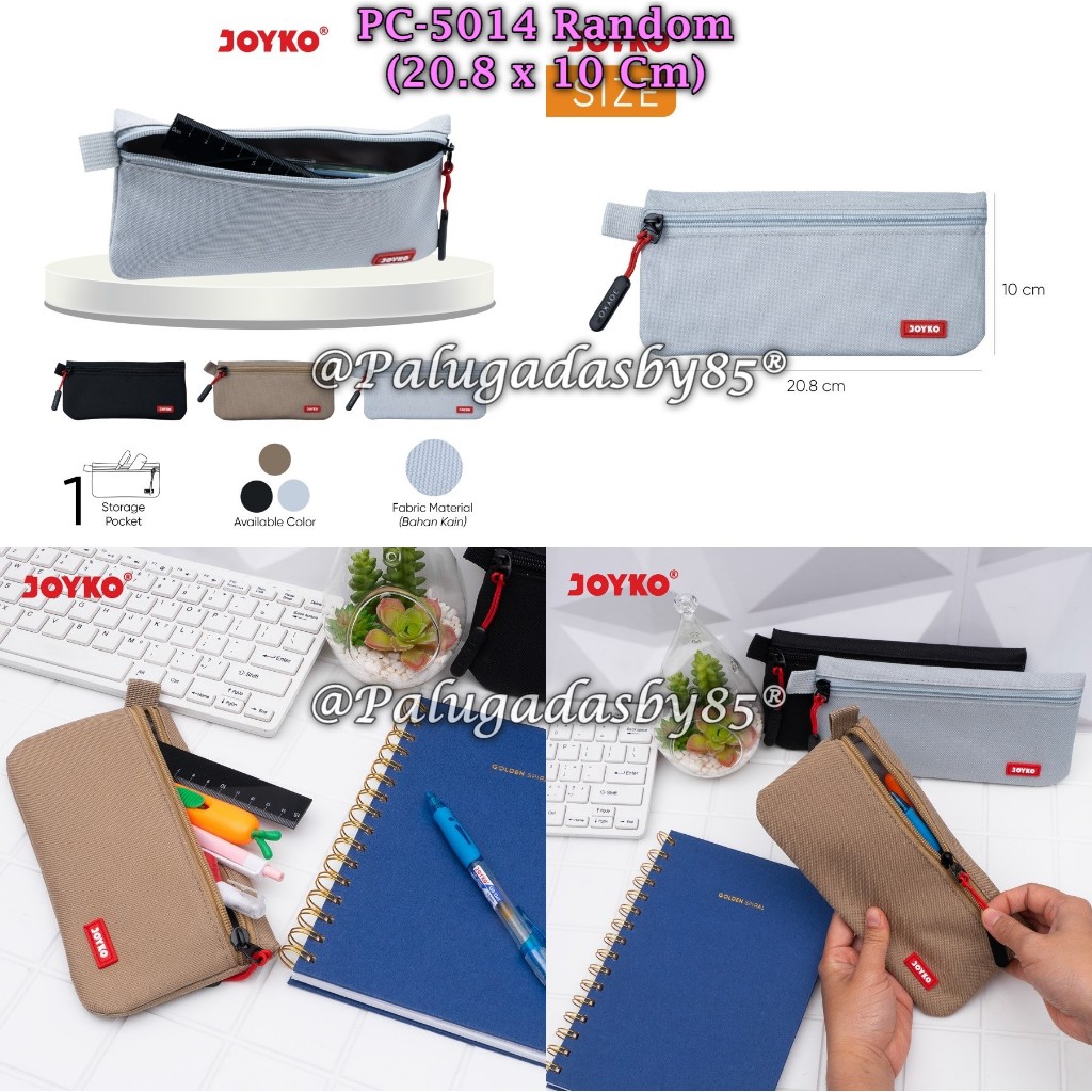 (1 Piece) WHOLESALE JOYKO PC-5014 Pencil Box / Joyko PC-5014 Pencil Case Box / Joyko PC 5014 ...