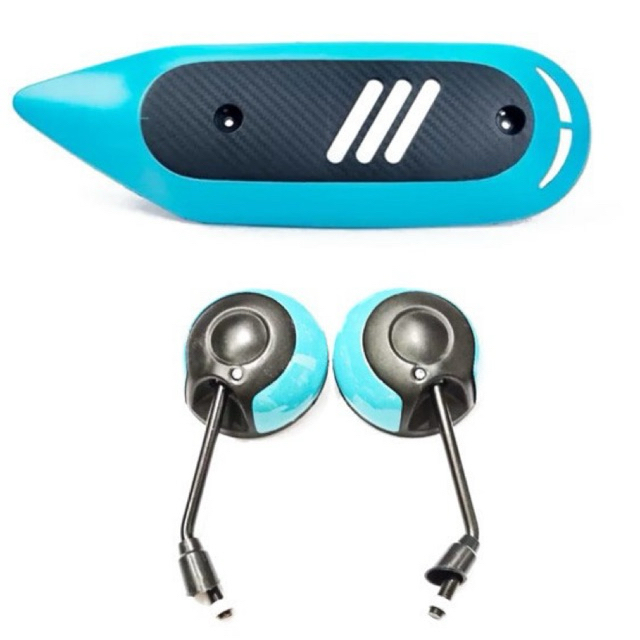 Exhaust Shield+fazzio new fazzio neo Mirror Package Price | Shopee ...