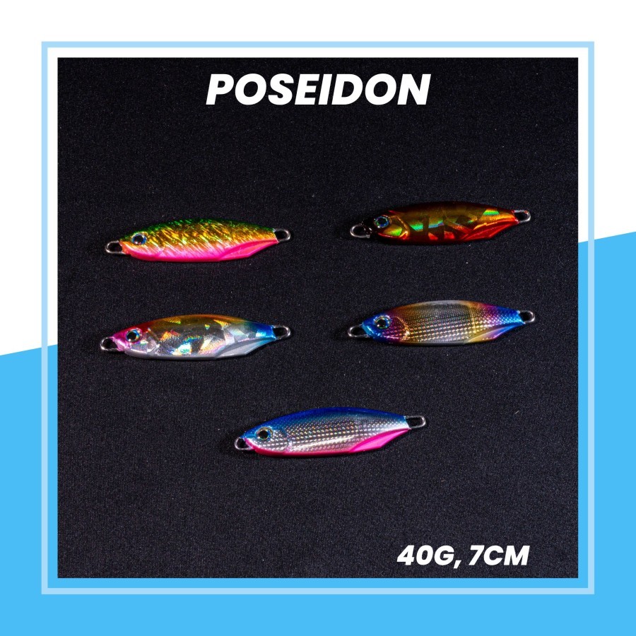 Lure TITAN POSEIDON METAL JIG 40G BAIT | Shopee Philippines