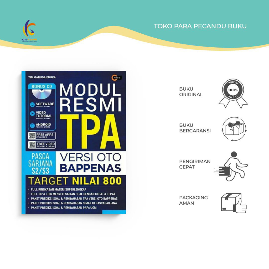 Tpa Book Official Tpa Module Oto Version Bappenas Plus Cd Garuda
