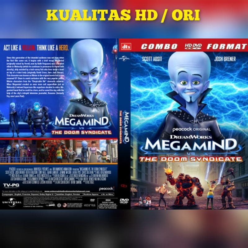 Megamind Animated Cartoon Movie Cassette 2024 | Shopee Philippines