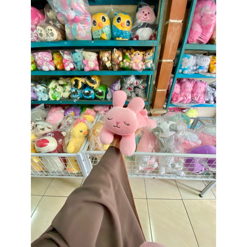 Stuffed Animal Character RABBIT VIRAL TIKTOK Pull KOREA PLUSHE SLEEPING ...