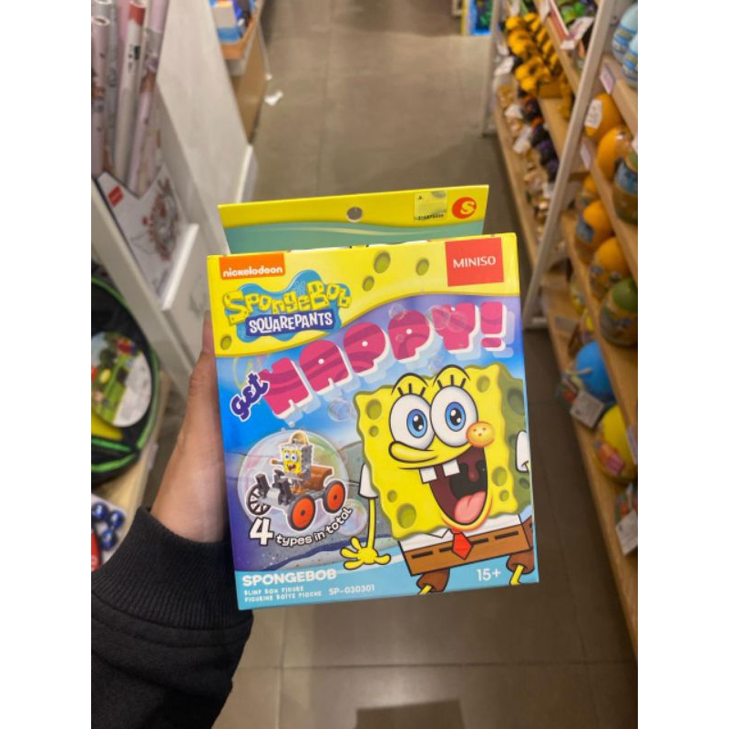 Miniso x Spongebob Blind Box Figure | Shopee Philippines