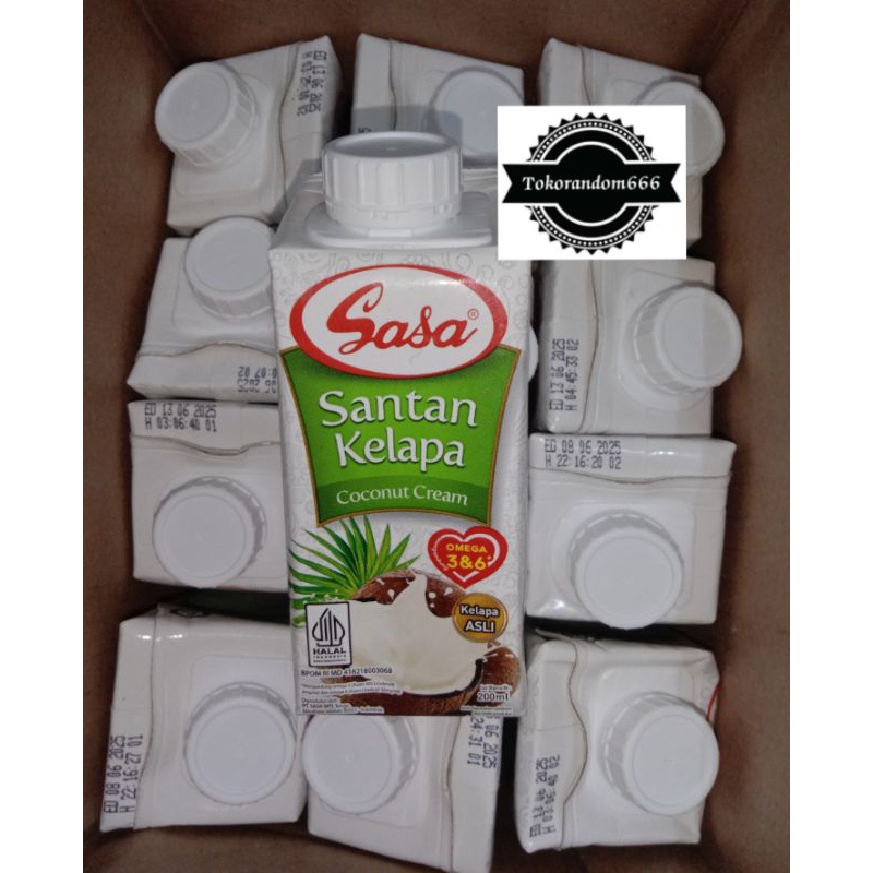 Sasa Coconut Milk 200ml | Shopee Philippines