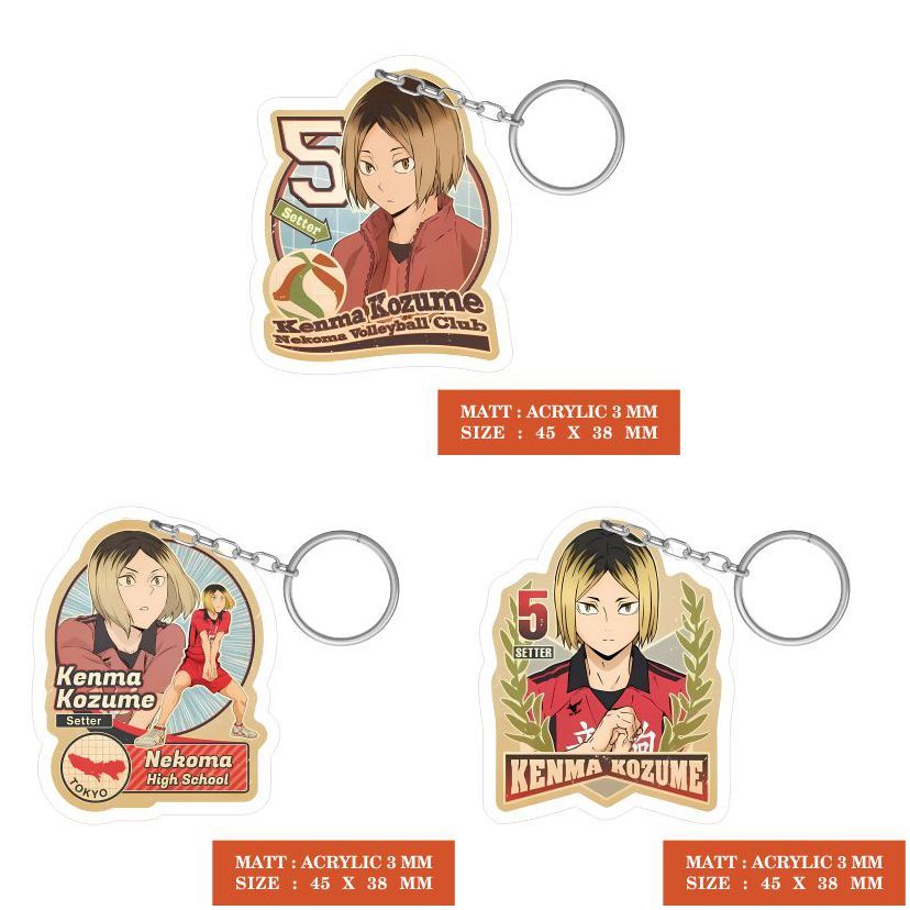 GANTUNGAN Haikyu Anime Acrylic Keychain!! Kenma Kozume Nekoma | Shopee ...
