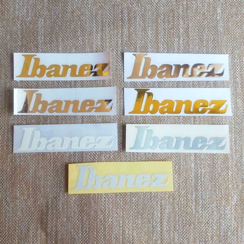 Ibanez Guitar Head Neck Sticker Decal | Shopee Philippines