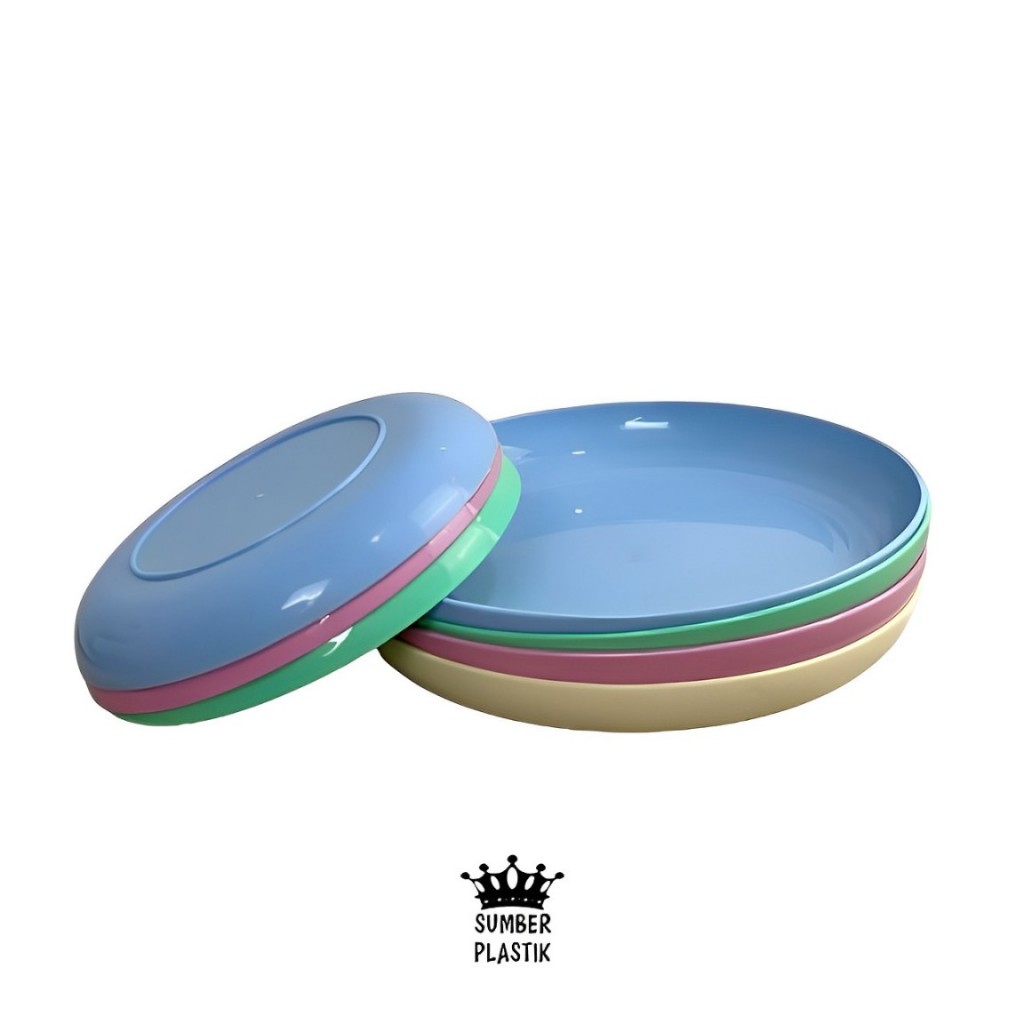 Wheat STRAW Dinner PLATE 20 And 25cm ROUND PLATE Serving PLATE (1Pcs ...