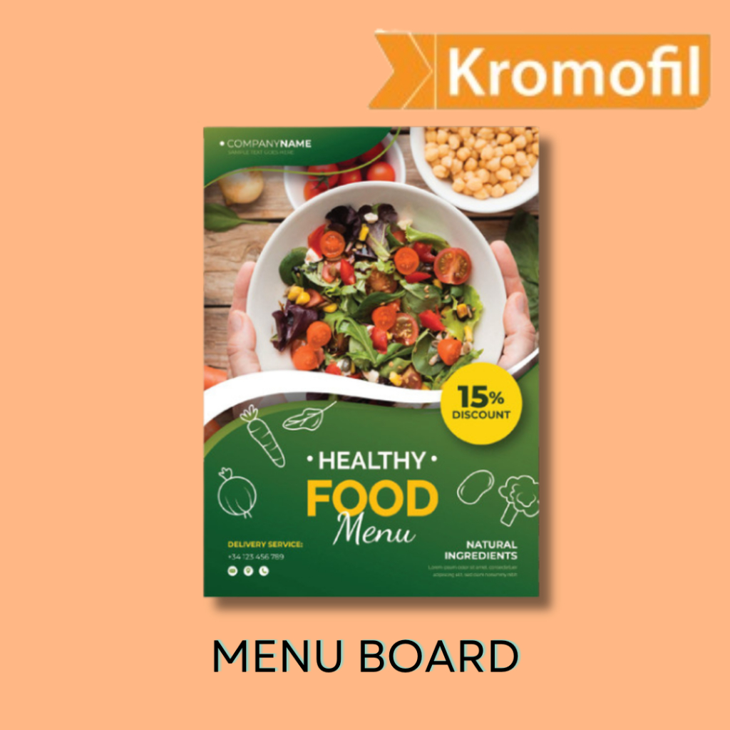 Print List of Menu Boards / Menu Boards / A4 Resto Menus (Save Package ...