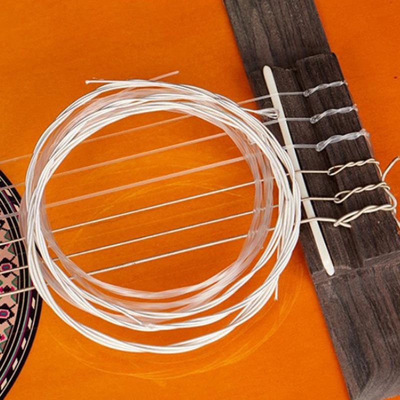 Original imported unpack nylon acoustic guitar strings 1 set | Shopee ...