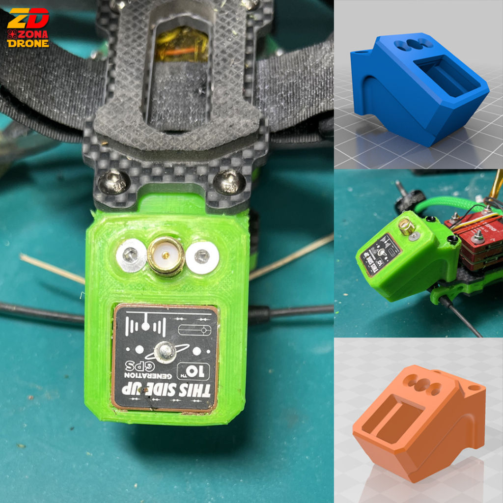 Speedybee Mario 5 SMA Mount with 18mm GPS Module Mount FPV Drone ...