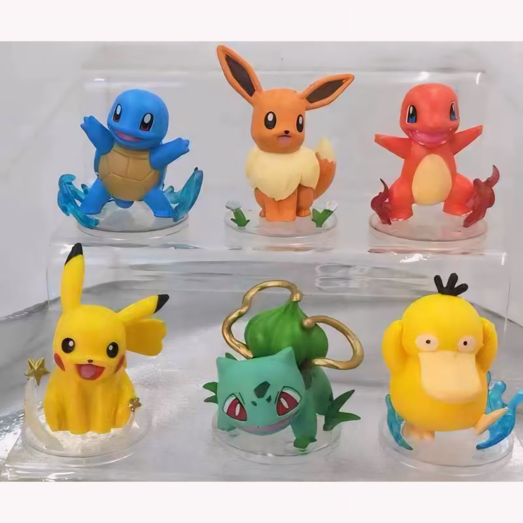 Action Figure Pokemon Charmander Pikachu Eevee Gengar | Shopee Philippines