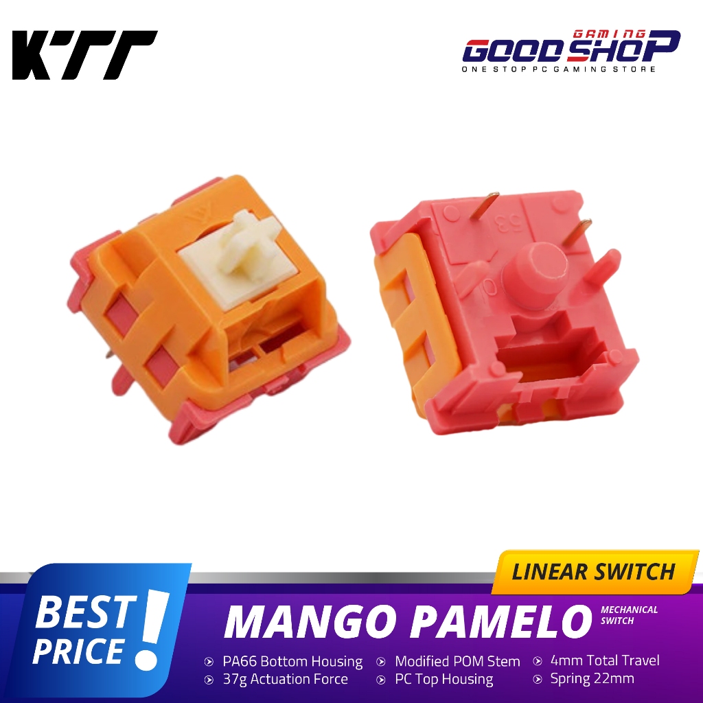 KTT Mango Pamelo Switch (Linear - Plate Mount) | Shopee Philippines