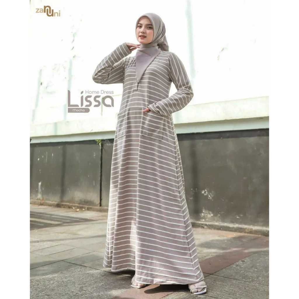 Lisa Dress Gamis Channel Gamis Tillei Gamis Casual Contemporary Dress ...