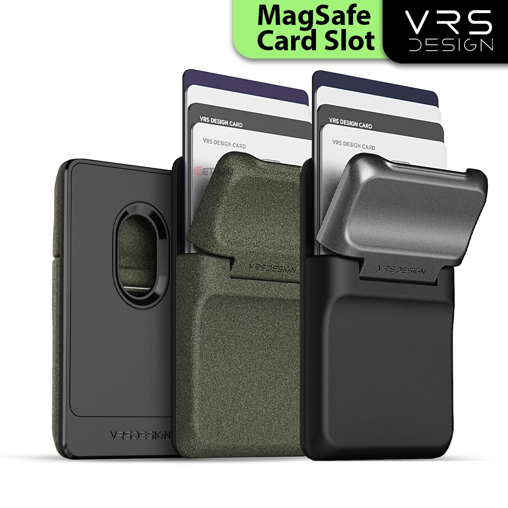 Magsafe Card Slot VRS Mag Grip Flip Magnetic Wallet Card | Shopee ...