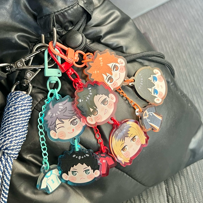 HAIKYUU linked keychains | Noyanghae | Shopee Philippines