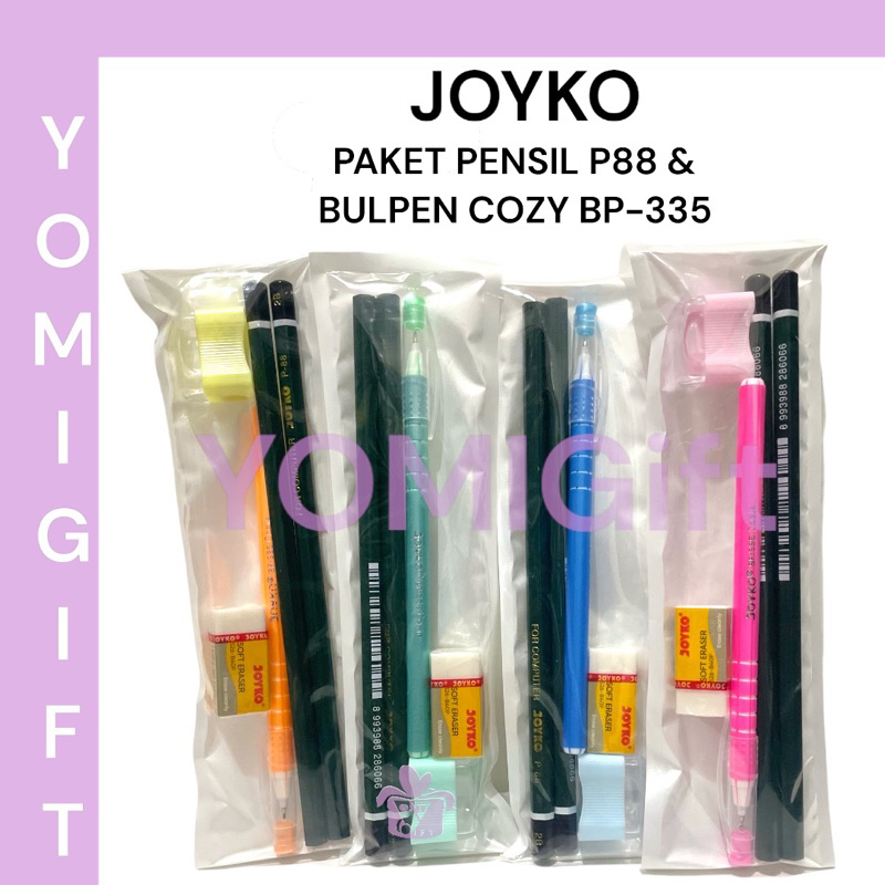 JOYKO PENCIL PACKAGE 2B P-88/JOYKO Package of Pencil, COZIE Pen/My ...