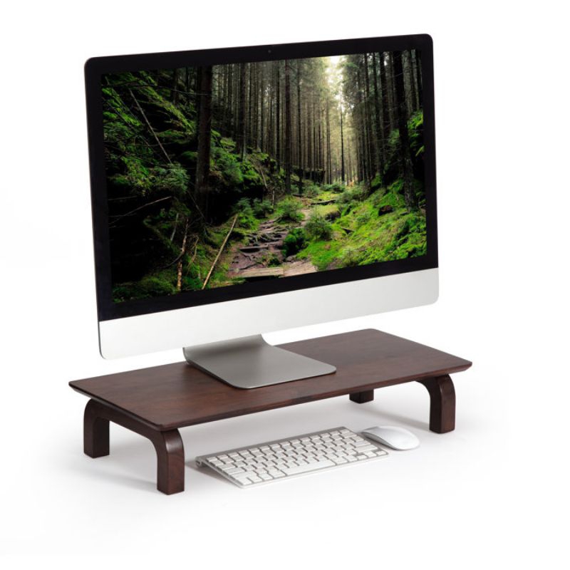 KAYU Monitor Stand Desk | Curved Leg Monitor Stand | Uniqe monitor ...