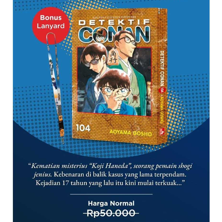 [Attic] Detective Conan 104 Comic - Aoyama Gosho (With bonus) | Shopee ...