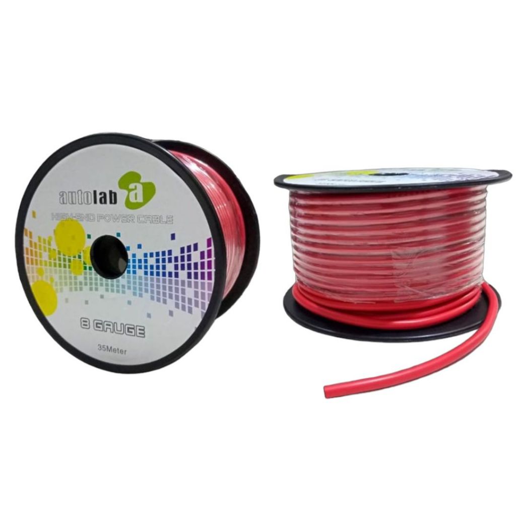 AUTOLAB 8 AWG Power Cable PERMETER Speaker Cable | Shopee Philippines