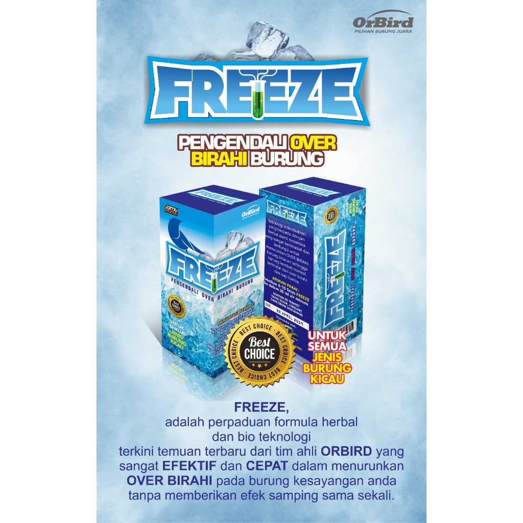 Freeze Control Over Bird Passion | Shopee Philippines