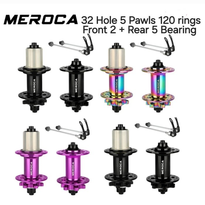 Meroca KM 2.0 Hub Freehub QR Quick Release 32 Hole Hub Free Hub Bearing ...