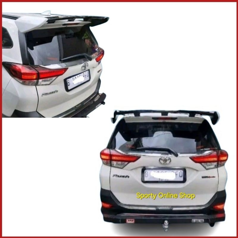 Terios 2018up Rush Wing Spoiler Urbanite Model | Shopee Philippines