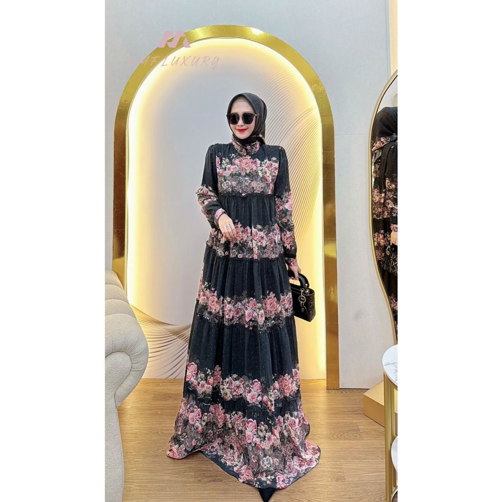 Hmf Luxury - Rubina Women's Gamis Dress by Hmf Luxury | Shopee Philippines