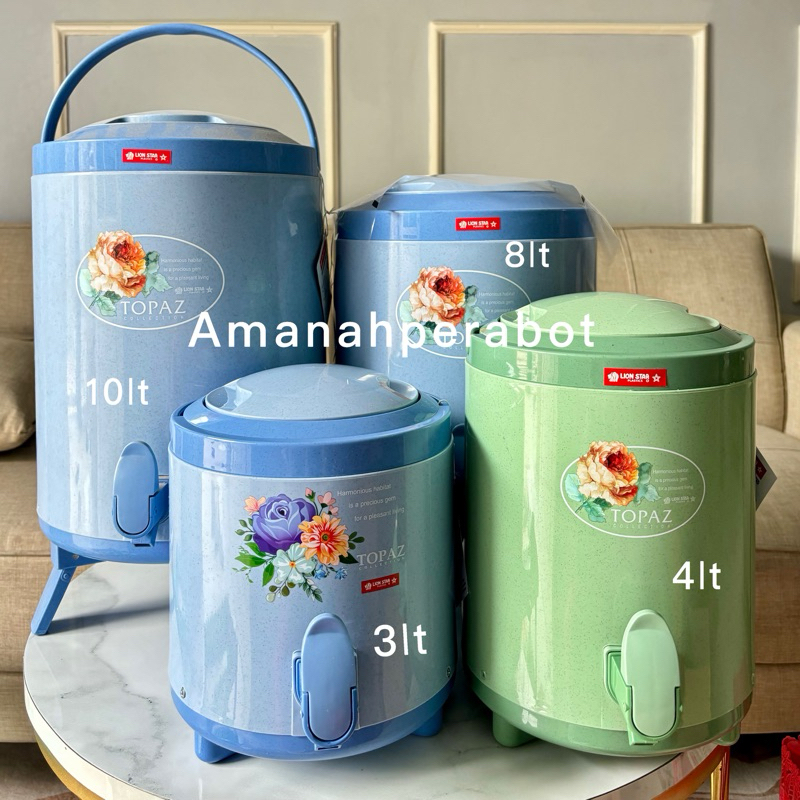 Sahara Lionstar Dispenser Hot and Cold Drink Jar 3L & 4L | Shopee Philippines