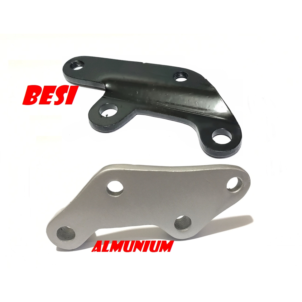 260mm disc Bracket mio gear, mioz, mios, soul gt 125, xride 125, fino ...