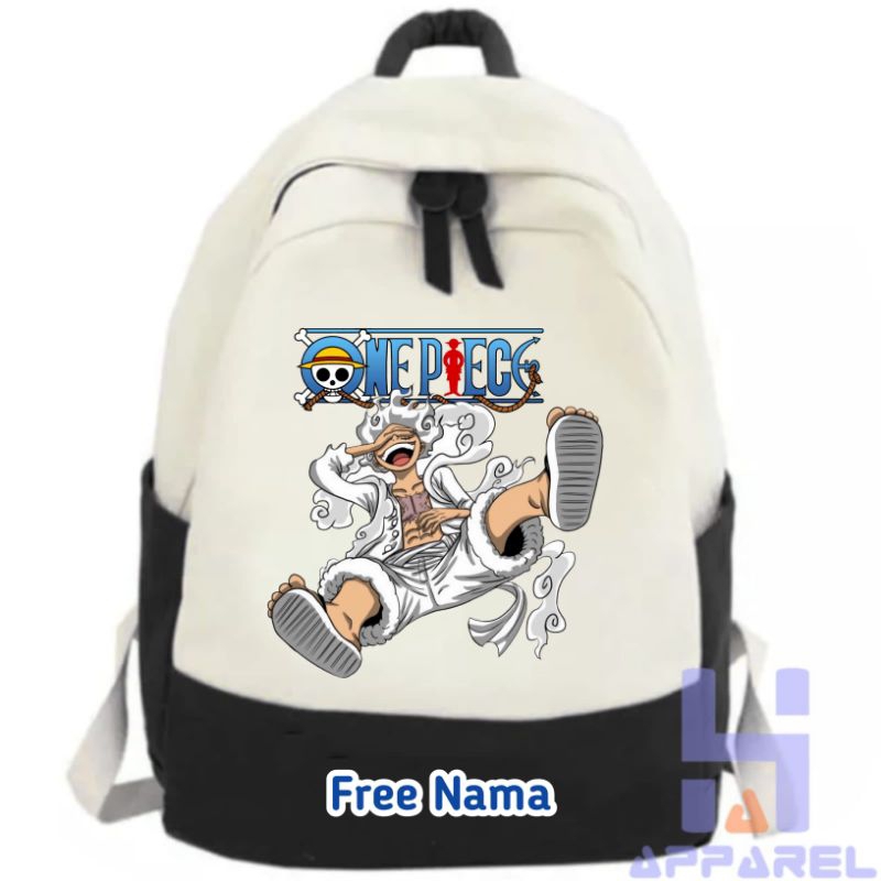 LUFFY GEAR 5 ONE PIECE CHILDREN'S BACKPACK | Shopee Philippines