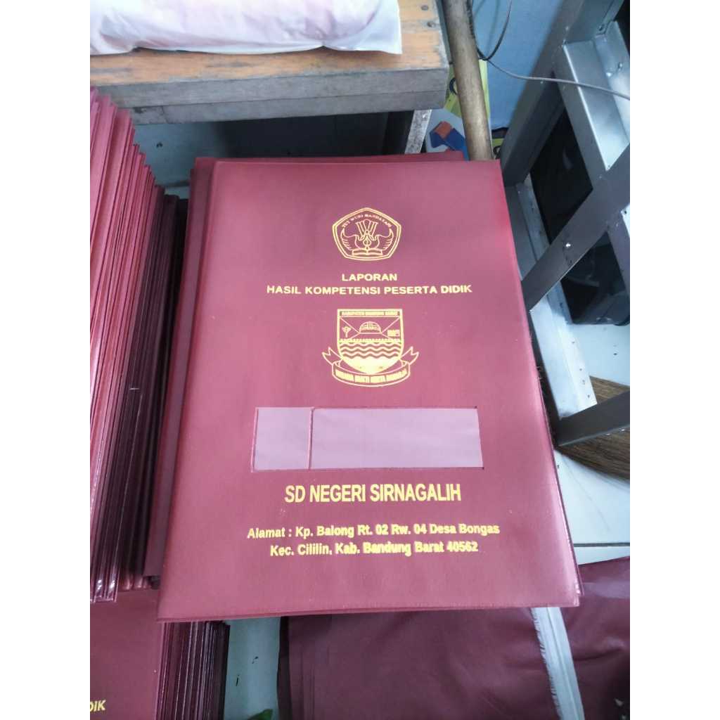 Custom Report Card Cover Folder for All Levels (20 Pockets) | Shopee ...