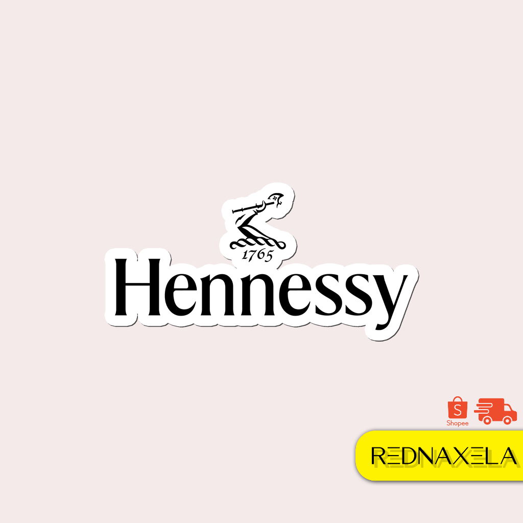 Hennessy Vinyl Sticker 1 Outdoor Suitcase Sticker Waterproof Sticker ...