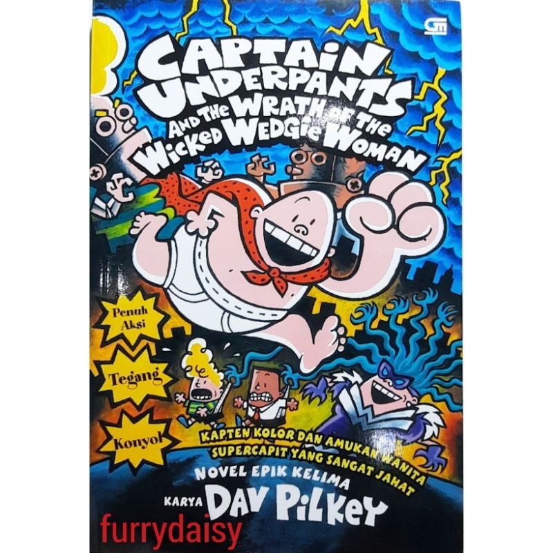 Captain Underpants: And the Wrath of the Wicked Wedgie Woman | Shopee ...