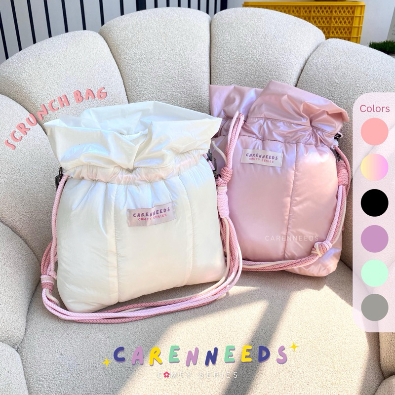 Scrunch Bag by Carenneeds (FREE 2 ADJUSTABLE STRAPS!) - Shoulder Bag ...
