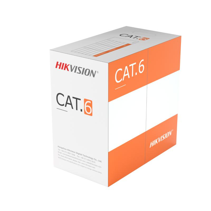 Hikvision Network Cable DS-1LN6UU/CCA 305M CAT6 U/UTP | Shopee Philippines