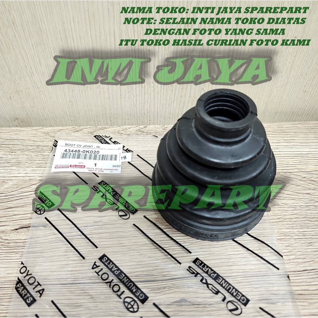 RUBBER BOOT CV JOIN FRONT AXLE IN TOYOTA HILUX VIGO 1KD 2KD | Shopee ...