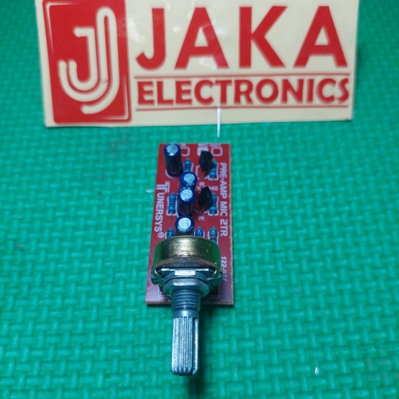 Pre Amp PreAmp MIC 2 Transistor Kit + Tunersys Potentio | Shopee ...