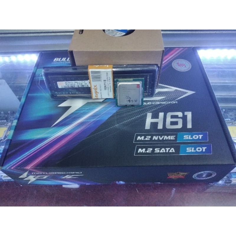 Motherboard Package H61 Bulldozer nvme | Proc i5 3470 | Ddr3 8Gb ...
