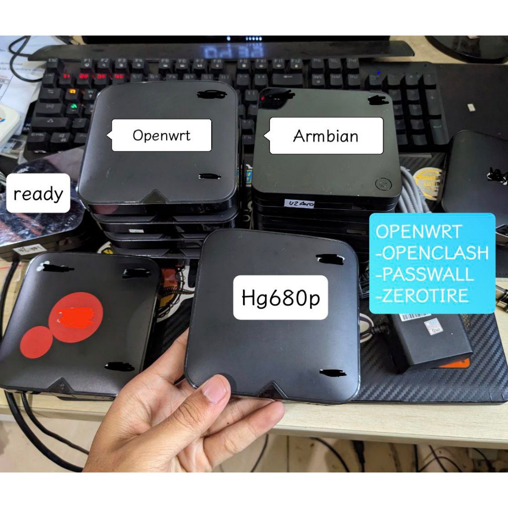 STB HG680P STB OPENWRT CASA OS DUALBOOT ANDROID TV ARMBIAN RAM 2GB ...