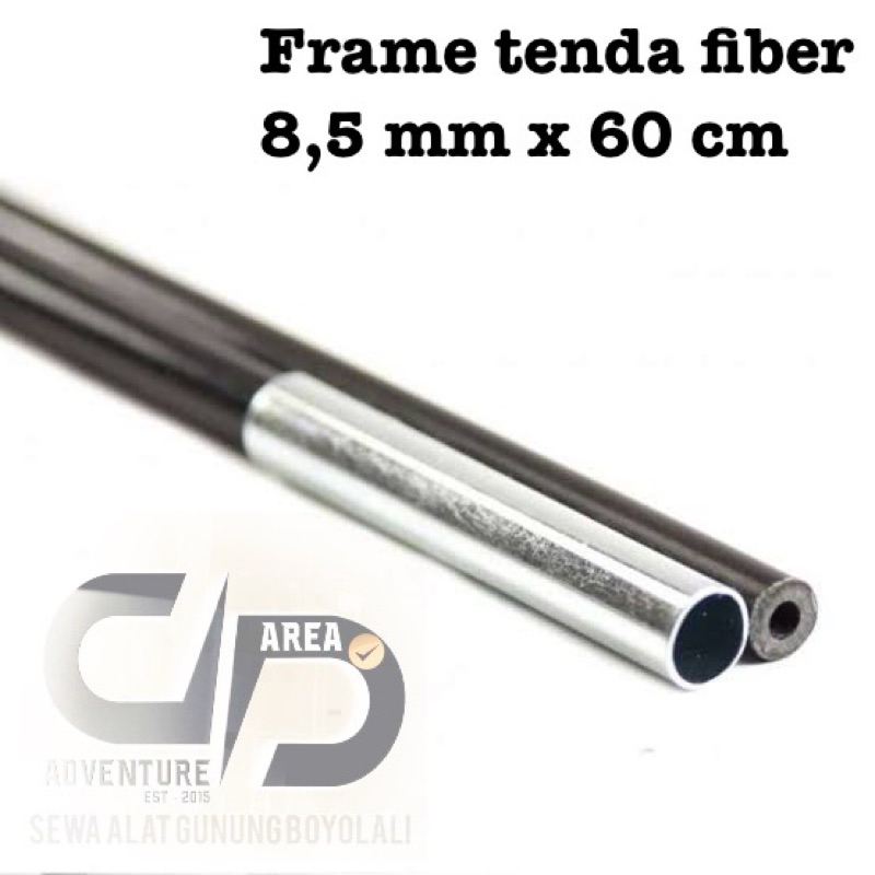 TENDA Fiber Tent Frame 8.5mm x 60cm Tent Frame Length For bestway ...