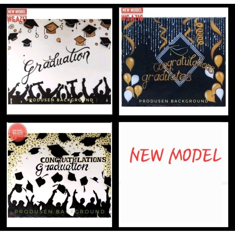 New CONGRATES GRADUATE Graduation Background NEW motif photo Studio 3x2 ...