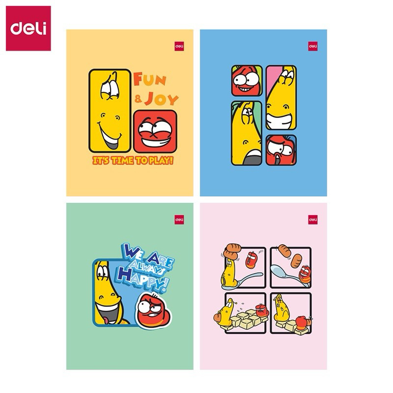 DELI SHORT NOTEBOOK CONTENTS 58 SHEETS (1 PACK CONTAINS 10 BOOKS ...