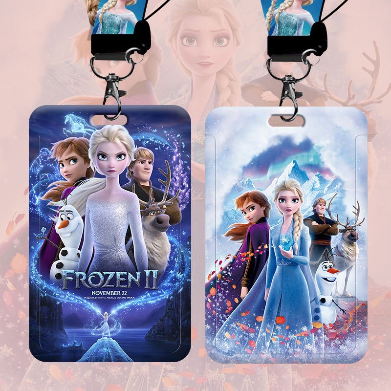 Frozen ID Card Holder / Photocard Holder / Hanging Rope / Name Tag ...