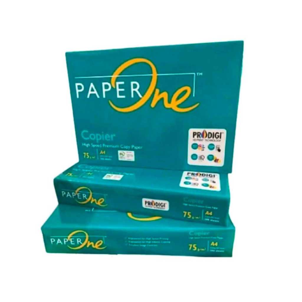 A4 75 Gsm Hvs Paper - Paper One (1 Ream) 500 Sheets / Print Paper ...