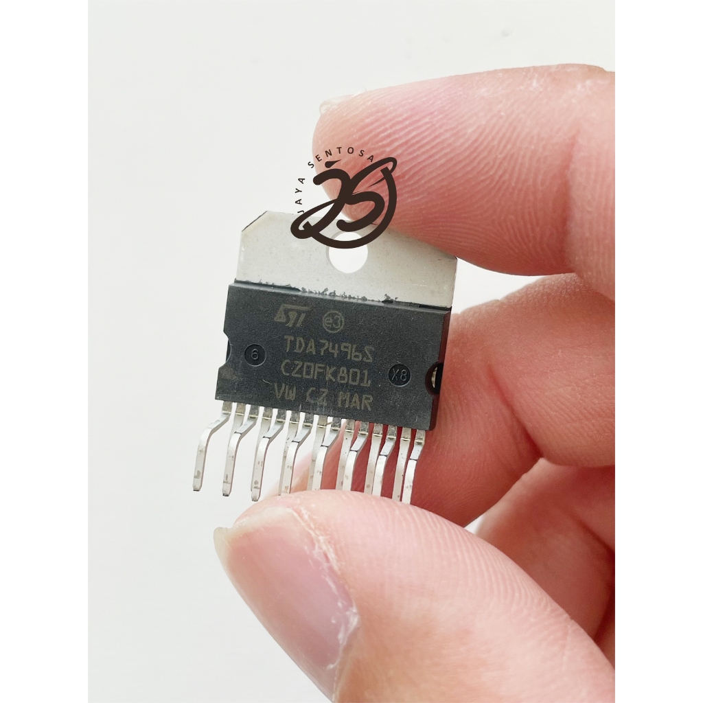Tda7496 ORIGINAL ORIGINAL (1 BH) TDA 7496 ORI IC TDA7496S BRAND ST TDA 7496S | Shopee Philippines