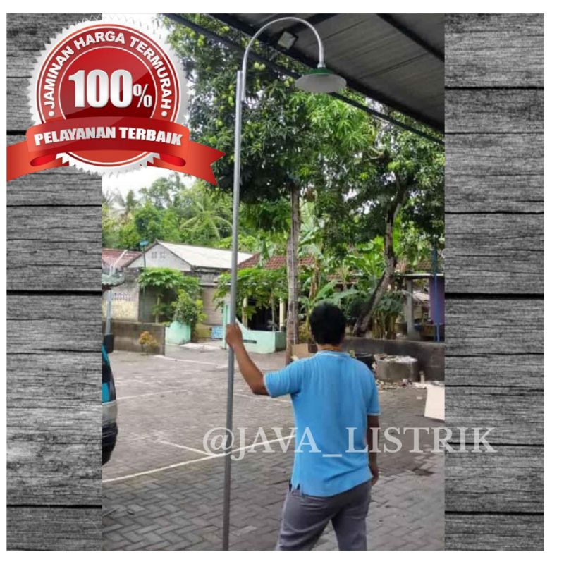 Street Light Pole 3 Meters Full Set | Shopee Philippines