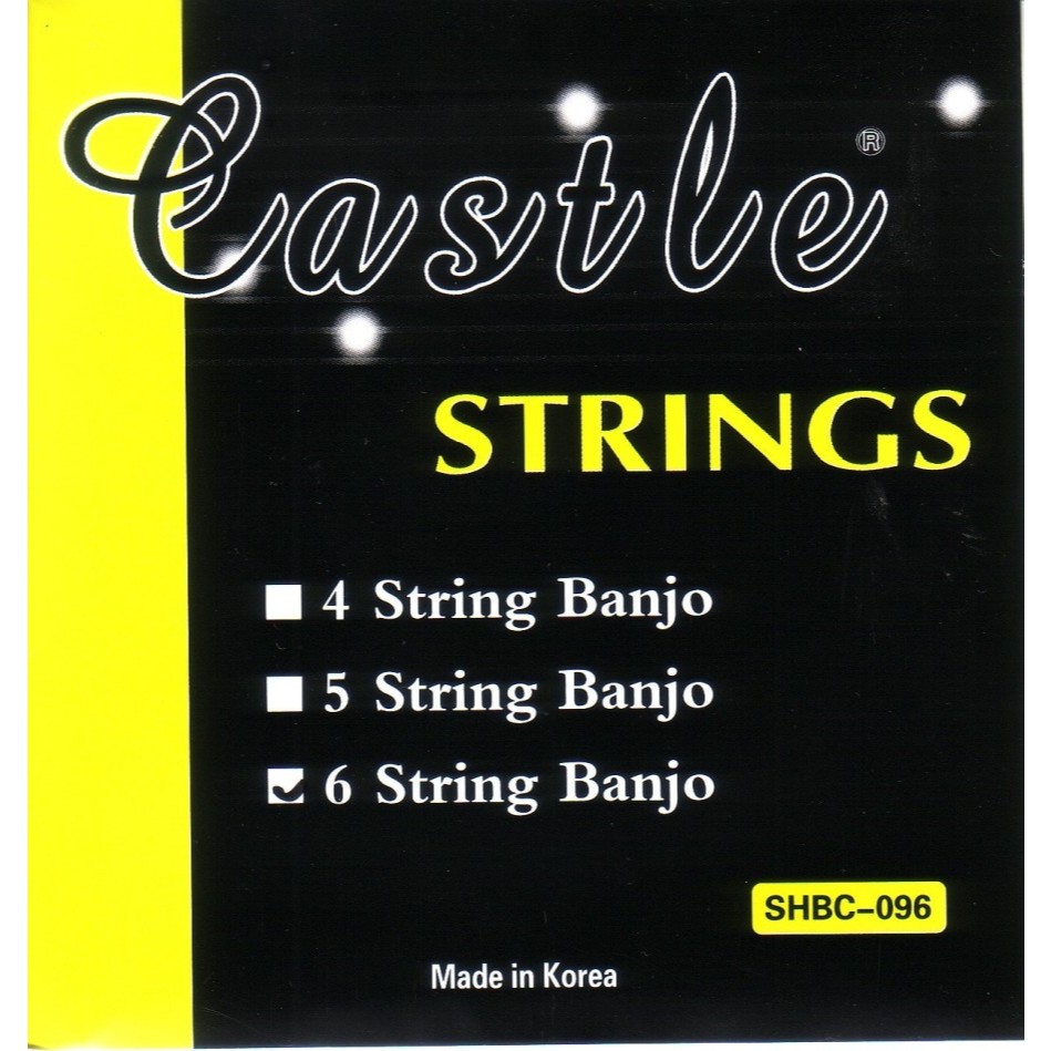 Original Korean Castle 6 String Banjo Strings | Shopee Philippines