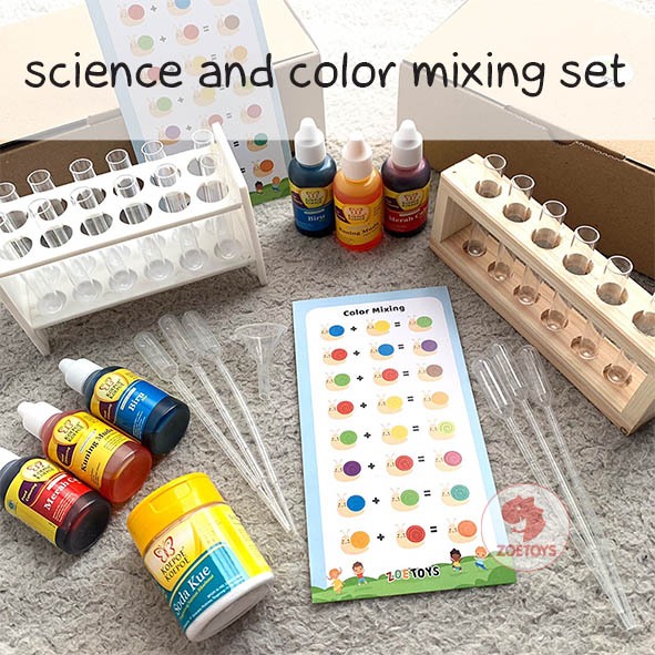 Zoetoys Science And Color Mixing Set | Economical Mixed Color Tools ...