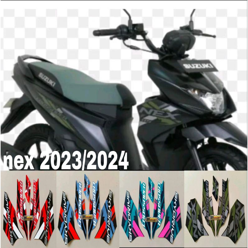 Striping Suzuki SkyDrive cross crossover 2023 2024 standard motorbike ...